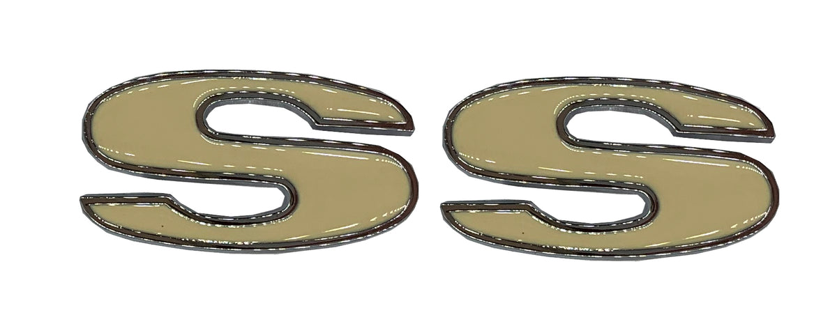 FE67-CS | 1967 Camaro Fender Emblems "SS" – iandireproduction.com
